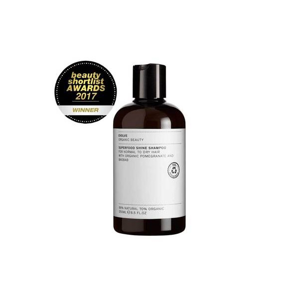 EVOLVE Superfood Shine Shampoo 250ml - Natur.no (Grateful Nature AS)